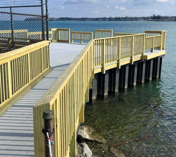 Dunkirk, New York Opens Reconstructed Fishing Platform - Lakeland Boating